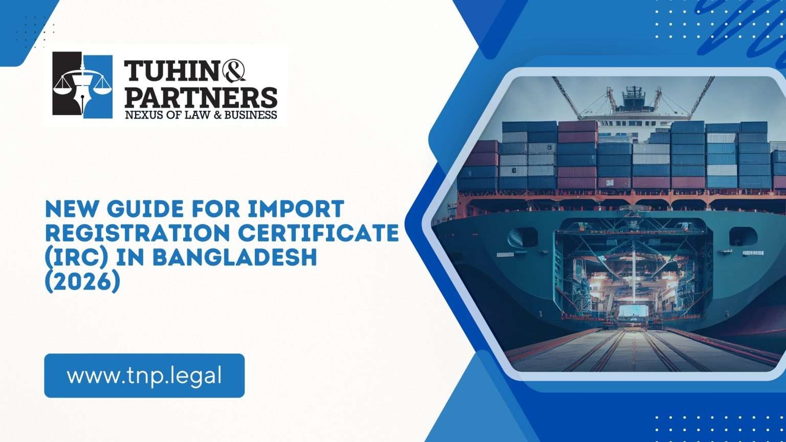 Import Registration Certificate (IRC) in Bangladesh 2026 – Process ...